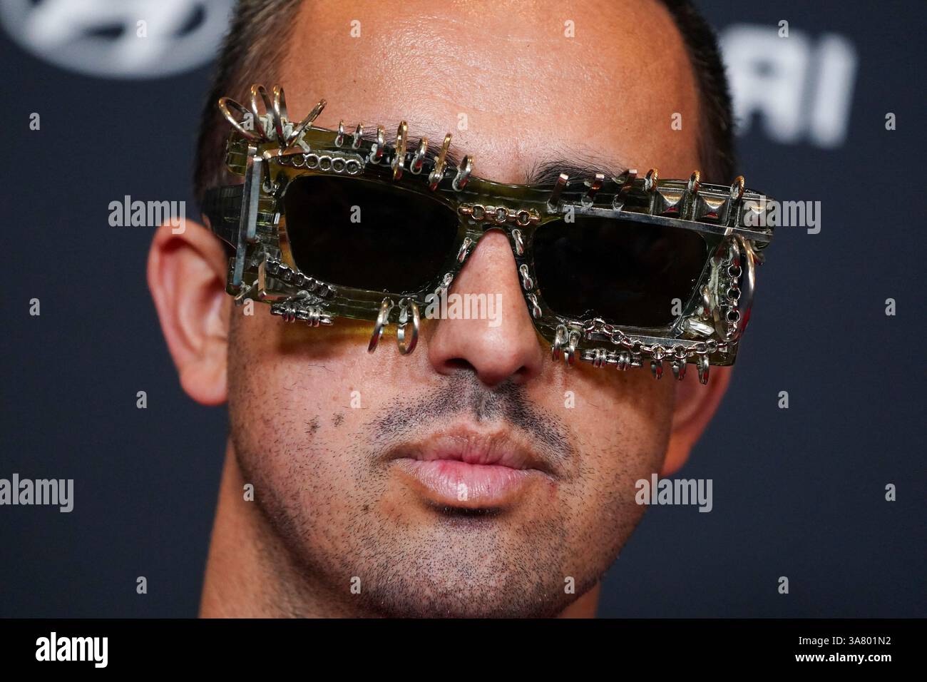 Bruno Seros-Ulloa arrives at the 36th annual GLAAD Media Awards on ...