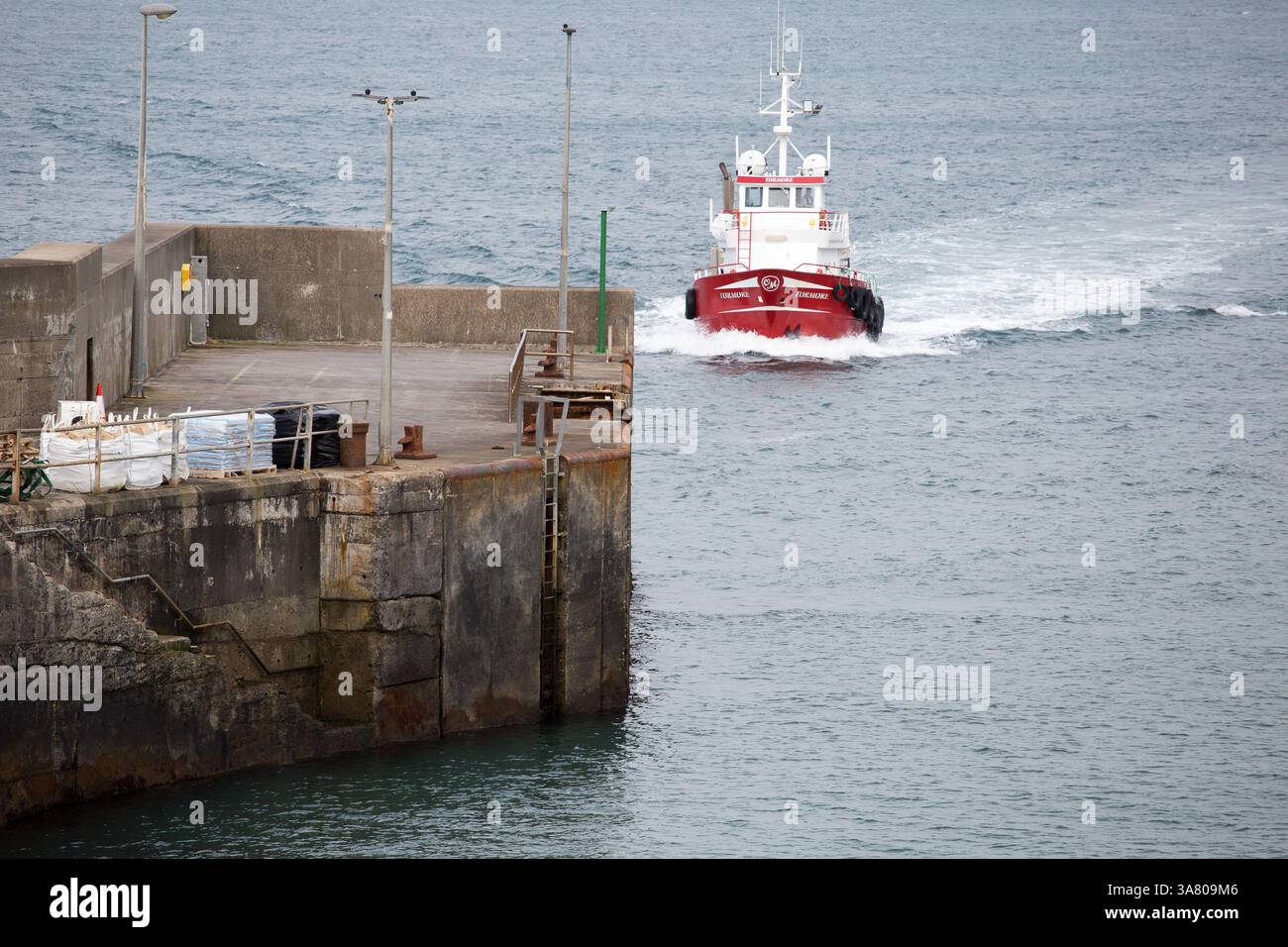 Roonagh Quay pier Stock Photo - Alamy
