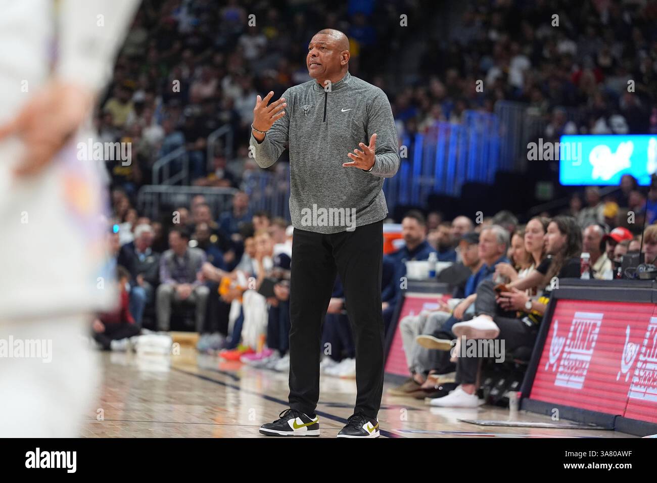 Milwaukee Bucks head coach Doc Rivers in the first half of an NBA ...