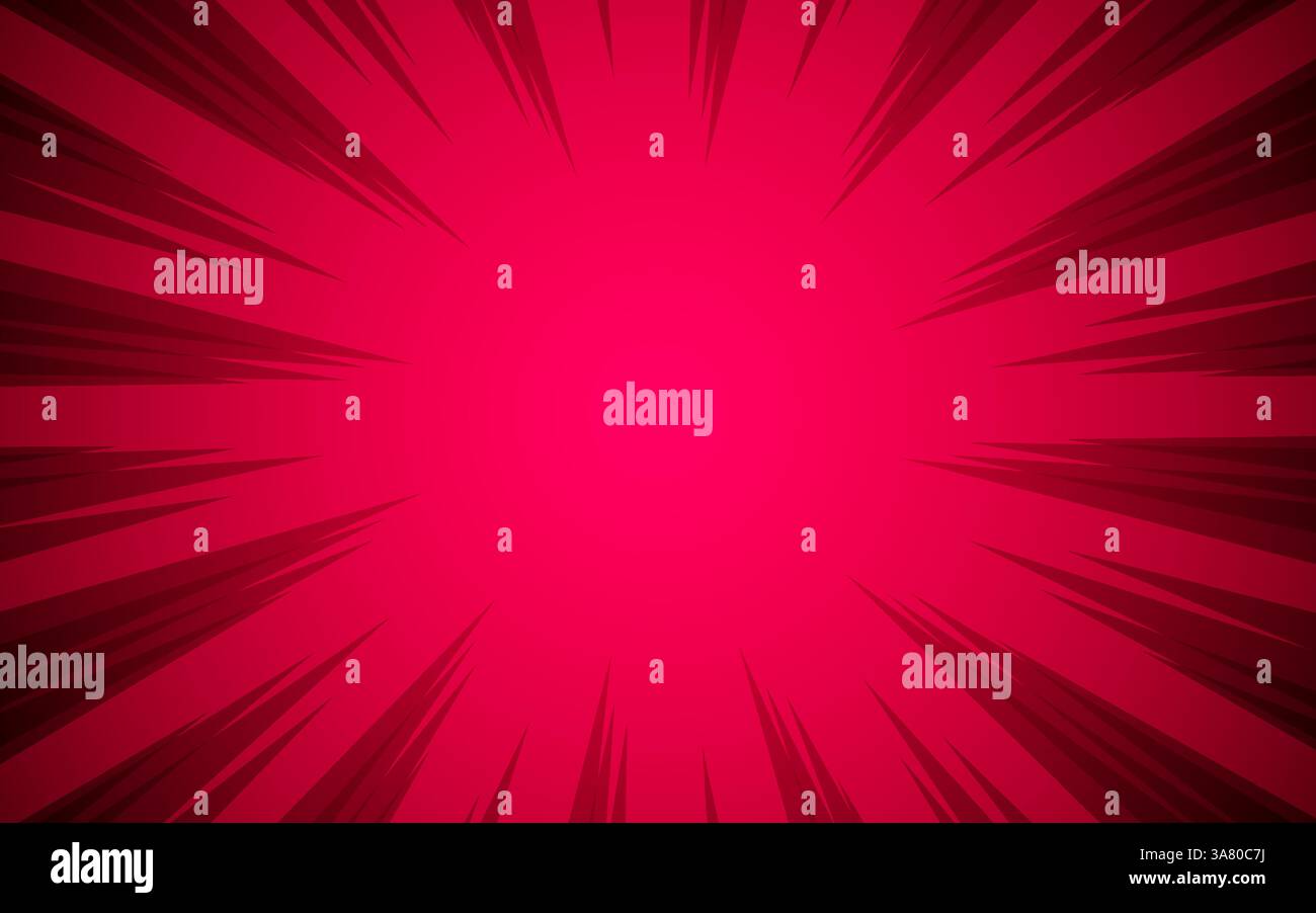 Comic Zoom Line Background Vector Illustration Stock Vector Image & Art ...