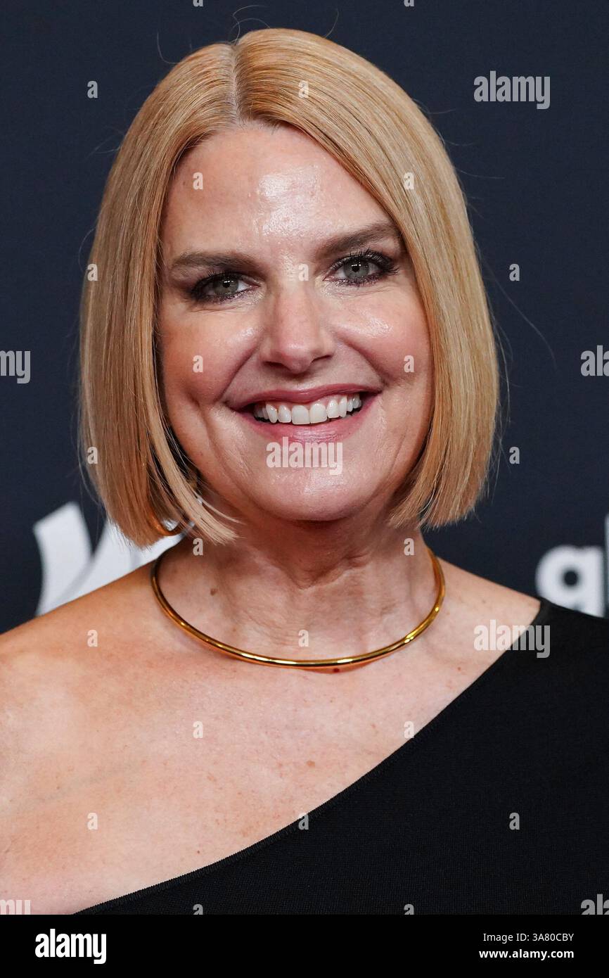 GLAAD President and CEO Sarah Kate Ellis arrives at the 36th annual ...