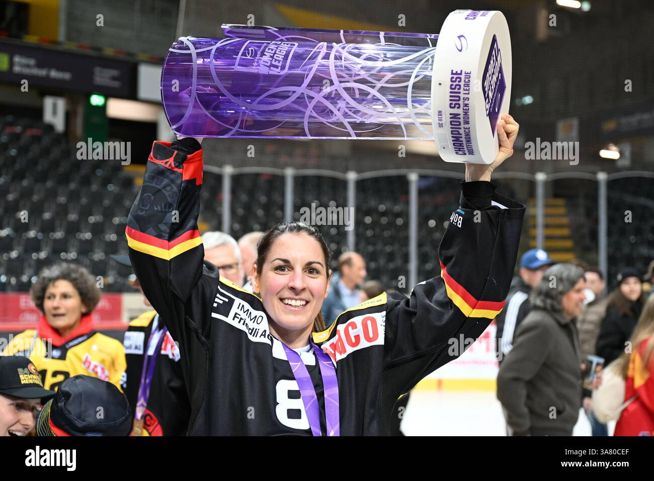 Bern, Postfinance Arena, Women's League Final 3: SC, USA. 27th Mar ...