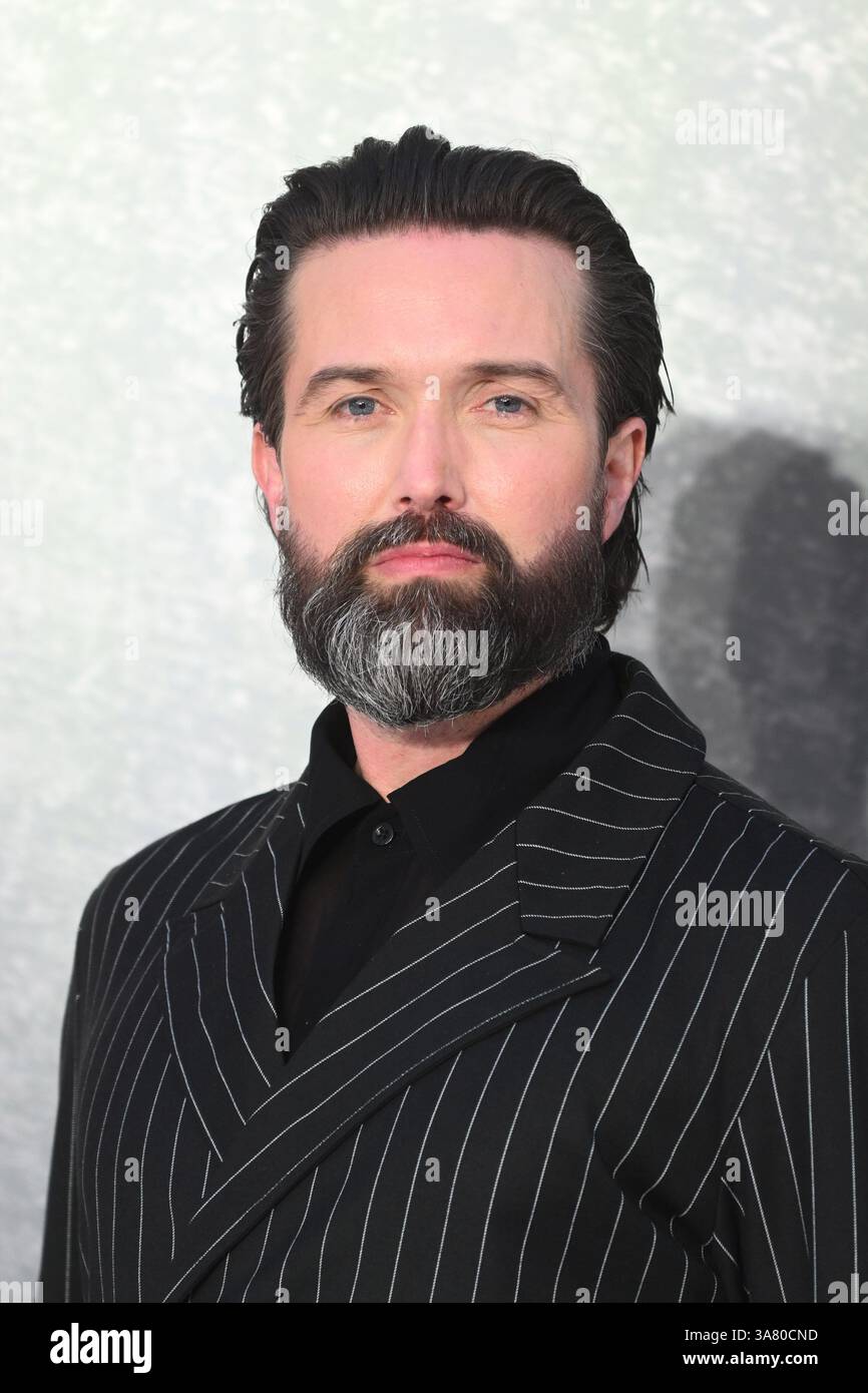 London, UK. 27 March 2025. Emmett J. Scanlan attending the UK premiere ...