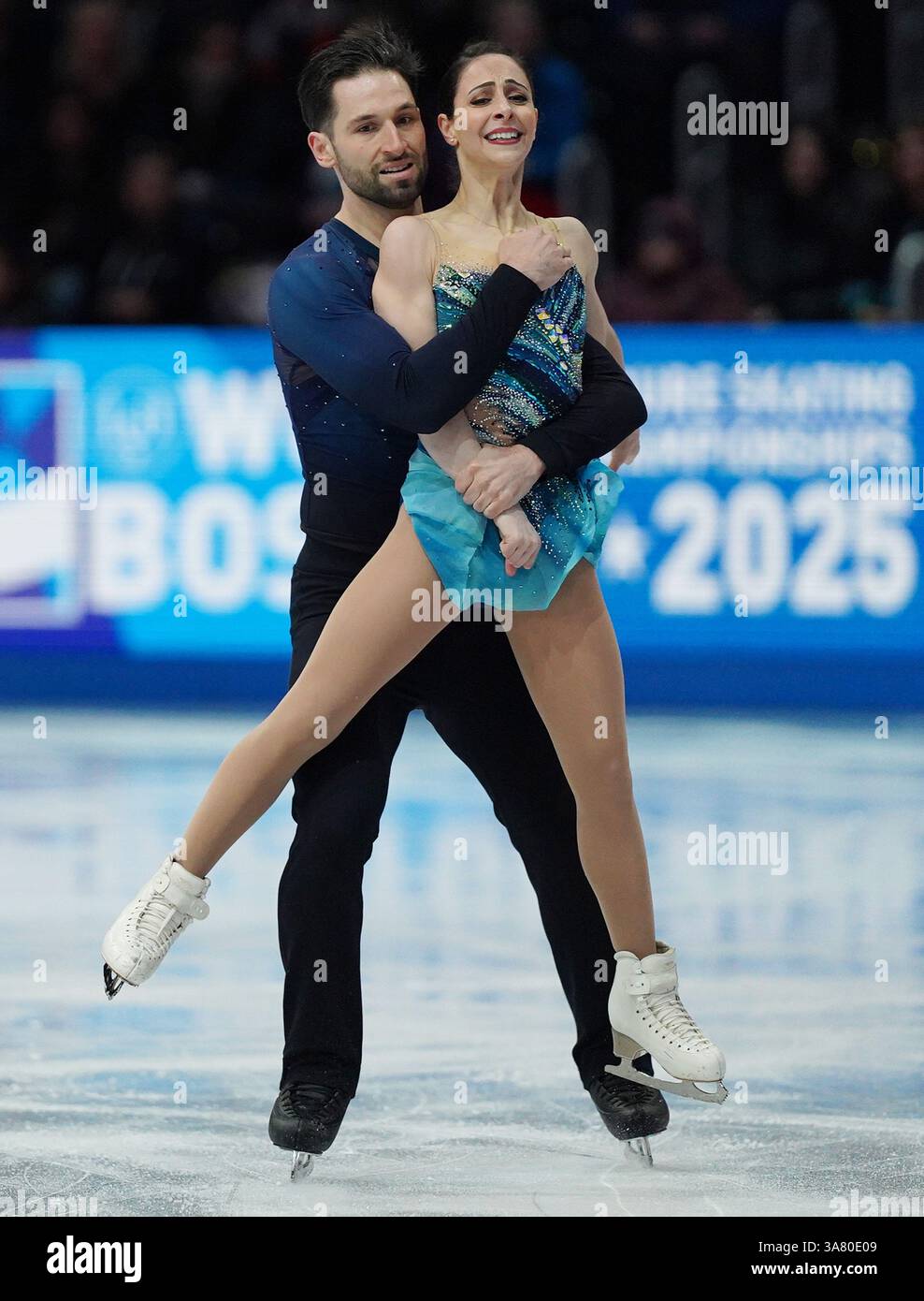Deanna Stellato-Dudek and Maxime Deschamps of Canada perform in the ...