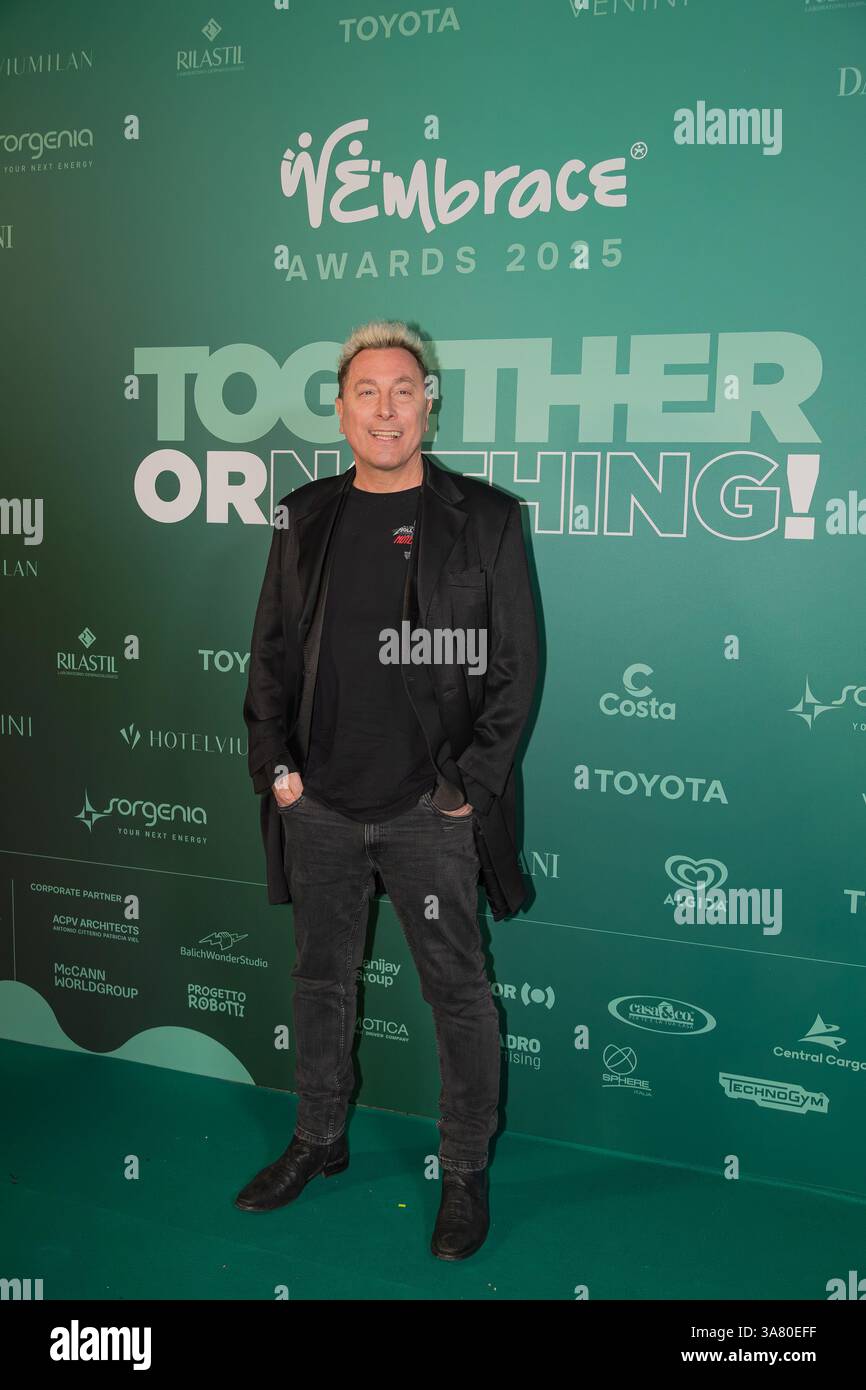 Dj Ringo poses for a photoshoot for the "WEmbrace Awards 2025" event ...