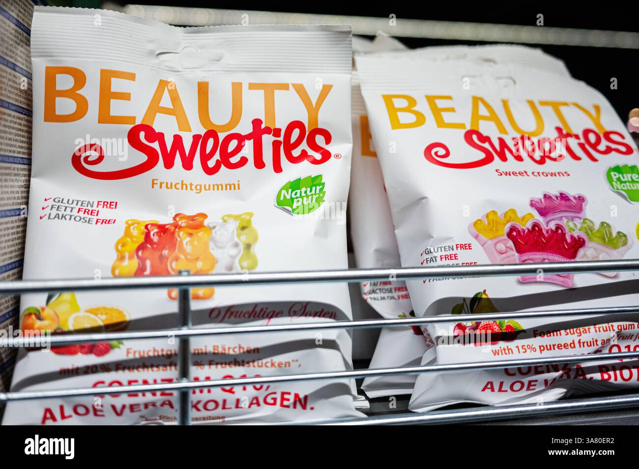 Lviv, Ukraine - March 25, 2025: Packaging of Beauty Sweeties gummy ...