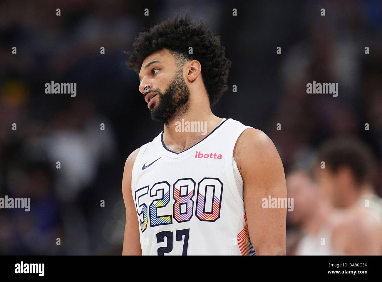 Denver Nuggets guard Jamal Murray (27) in the second half of an NBA ...