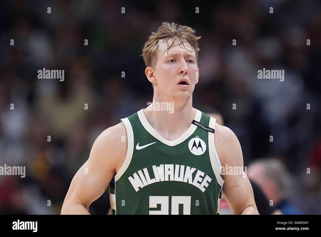 Milwaukee Bucks guard AJ Green (20) in the second half of an NBA ...