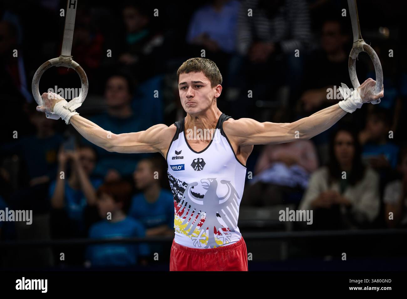 Stuttgart, Deutschland. 27th Mar, 2025. Timo Eder (GER, MTV Ludwigsburg ...