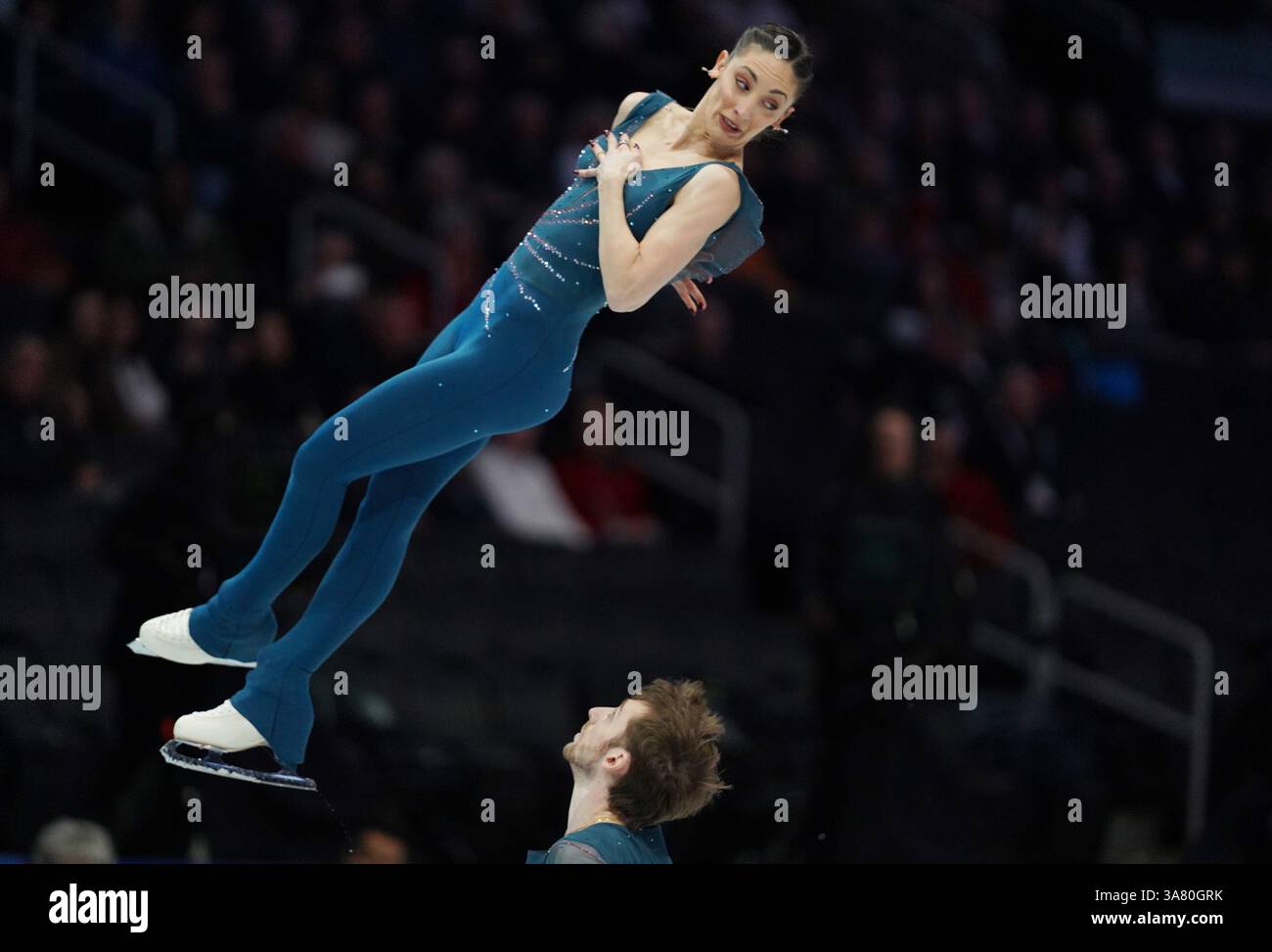 Boston, United States. 27th Mar, 2025. Sara Conti and Niccolo Macii of ...