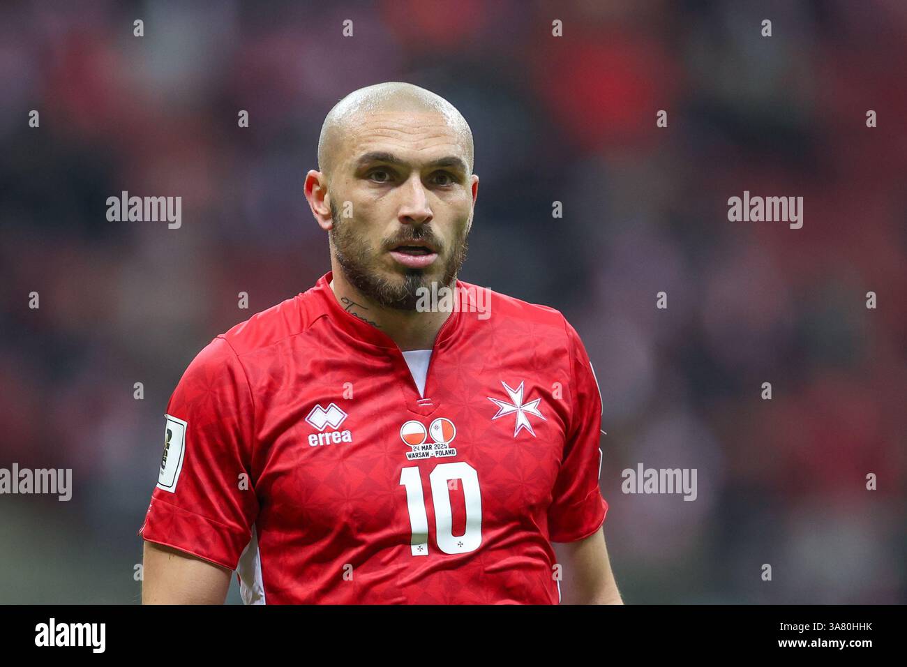 Teddy Teuma of Malta seen during the European FIFA World Cup Qualifiers ...