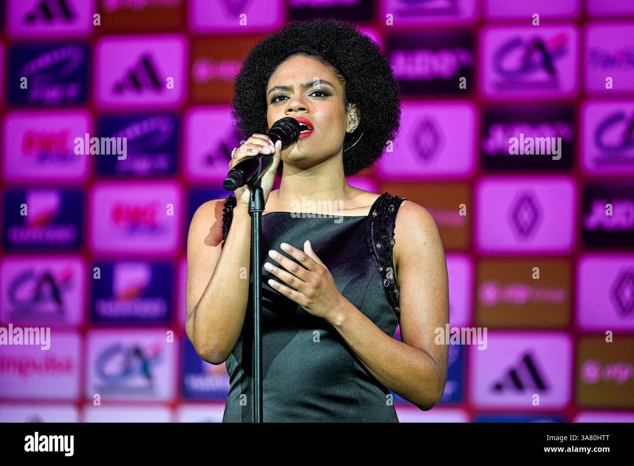 Paris, France. 01st Feb, 2025. Axelle Saint-Cirel during the Paris ...