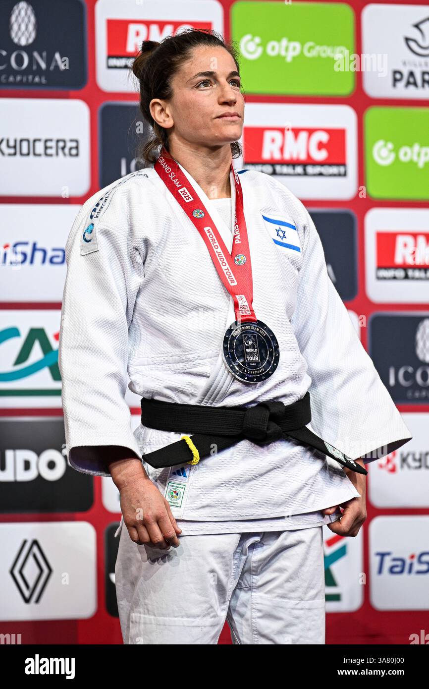 Paris, France. 01st Feb, 2025. Timna Nelson Levy of Israel during the ...