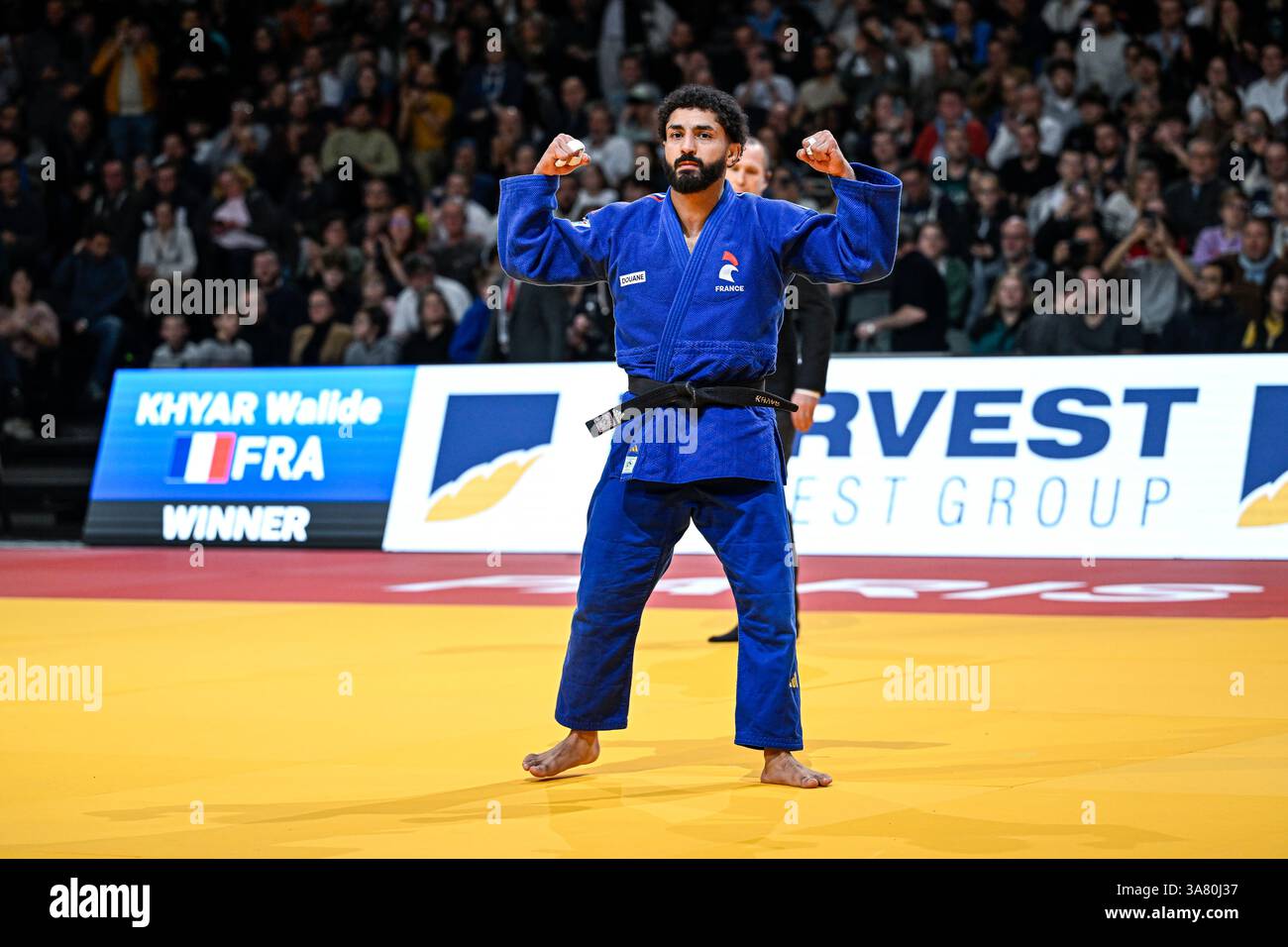 Walide Khyar during the Paris Grand Slam 2025 IJF World Judo Tour event ...
