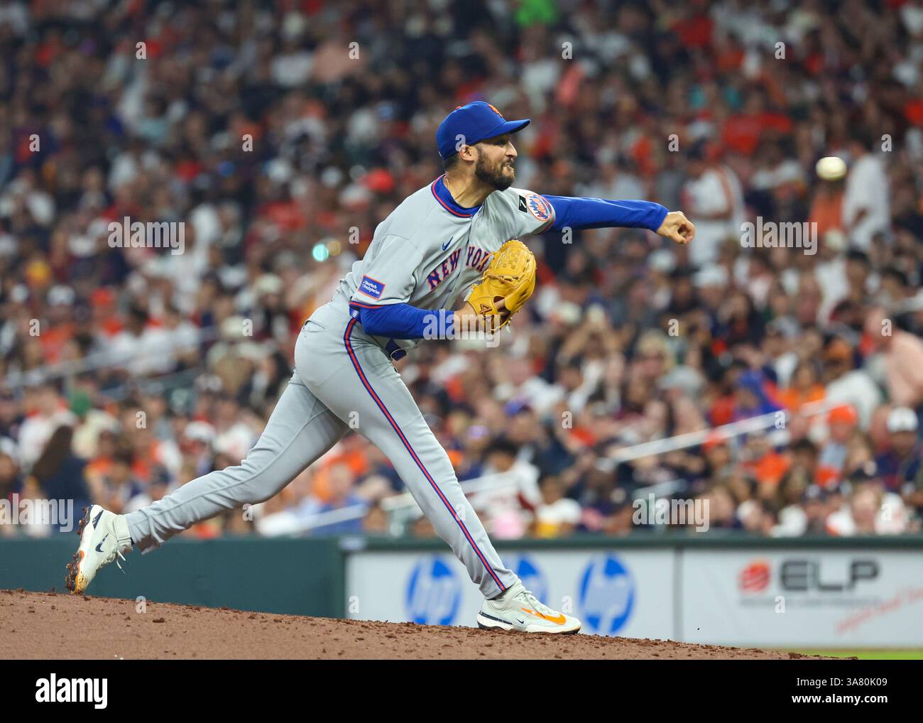 HOUSTON, TX - MARCH 27: New York Mets relief pitcher Danny Young (81 ...