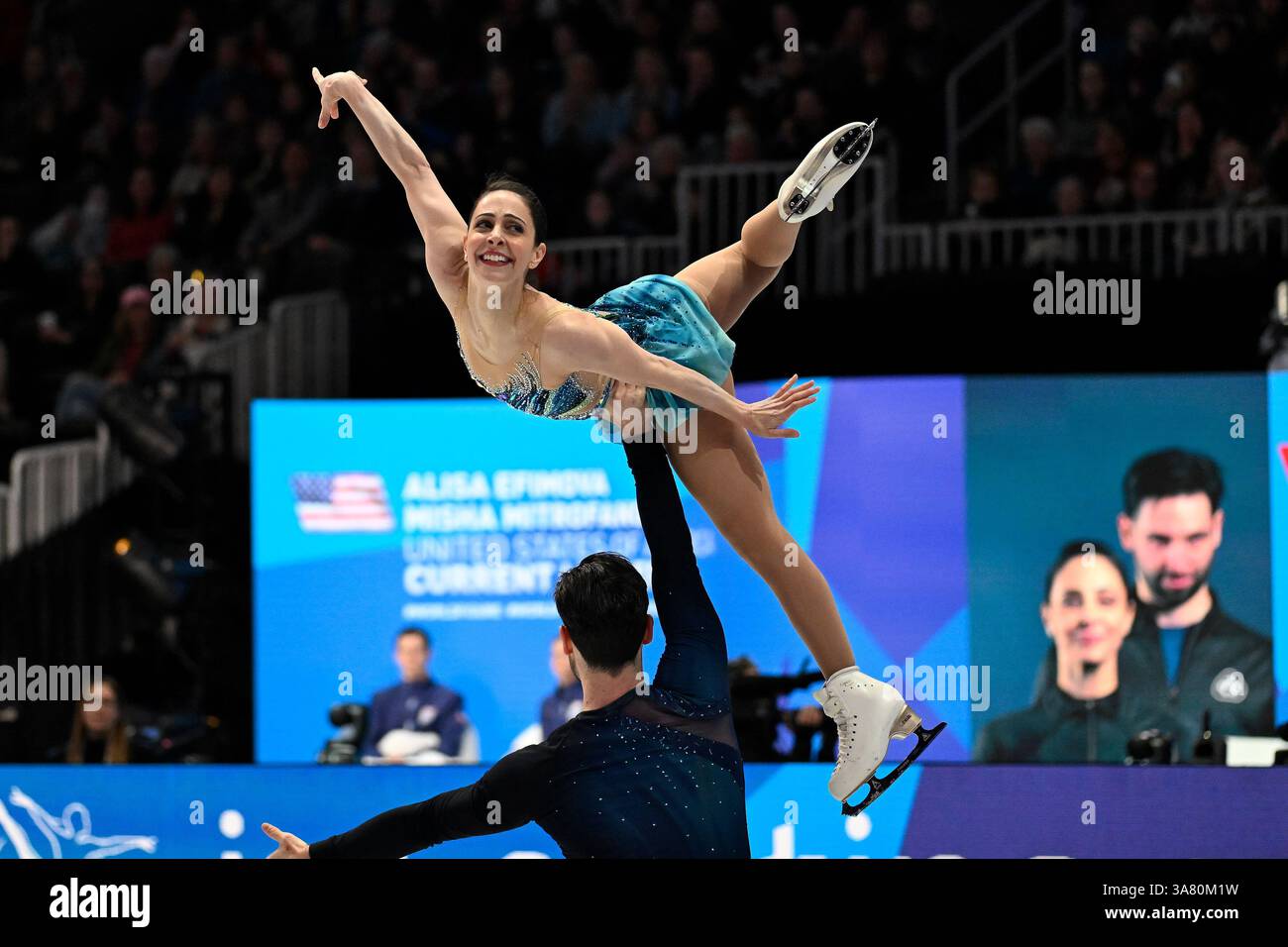 TD Garden. 27th Mar, 2025. Boston, Mass: Deanna Stellato-Dudek and ...