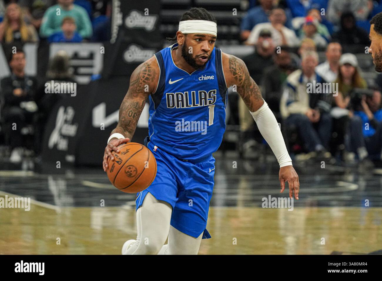 Orlando, Florida, USA, March 27, 2025, Dallas Mavericks guard Jaden ...