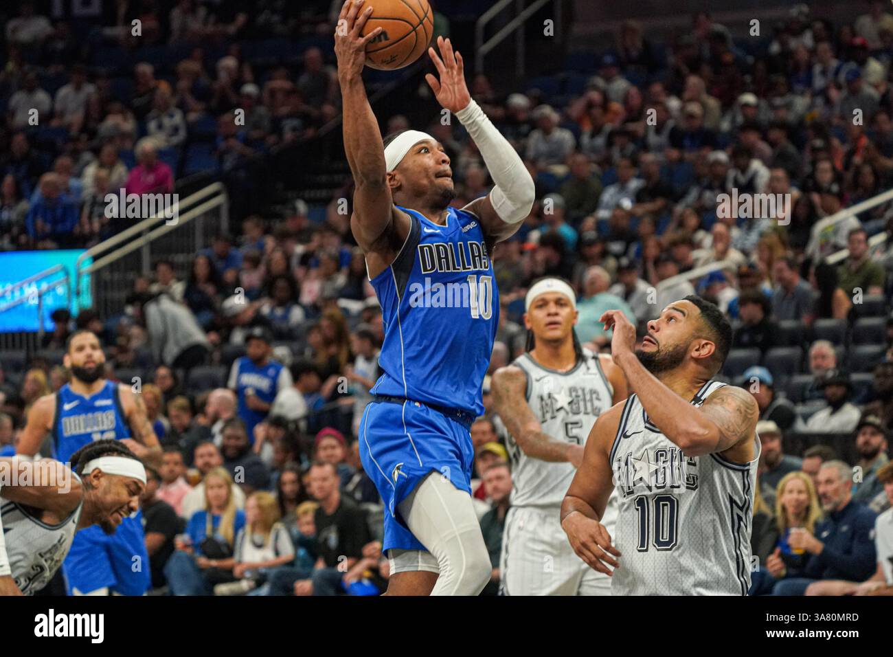 Orlando, Florida, USA, March 27, 2025, Dallas Mavericks guard Brandon ...