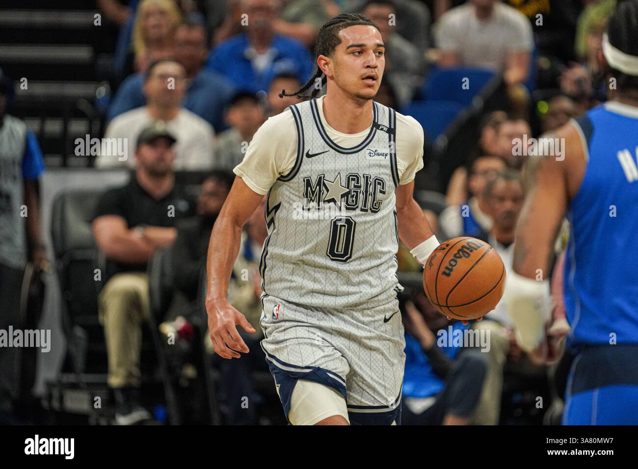 Orlando, Florida, USA, March 27, 2025, Orlando Magic guard Anthony ...