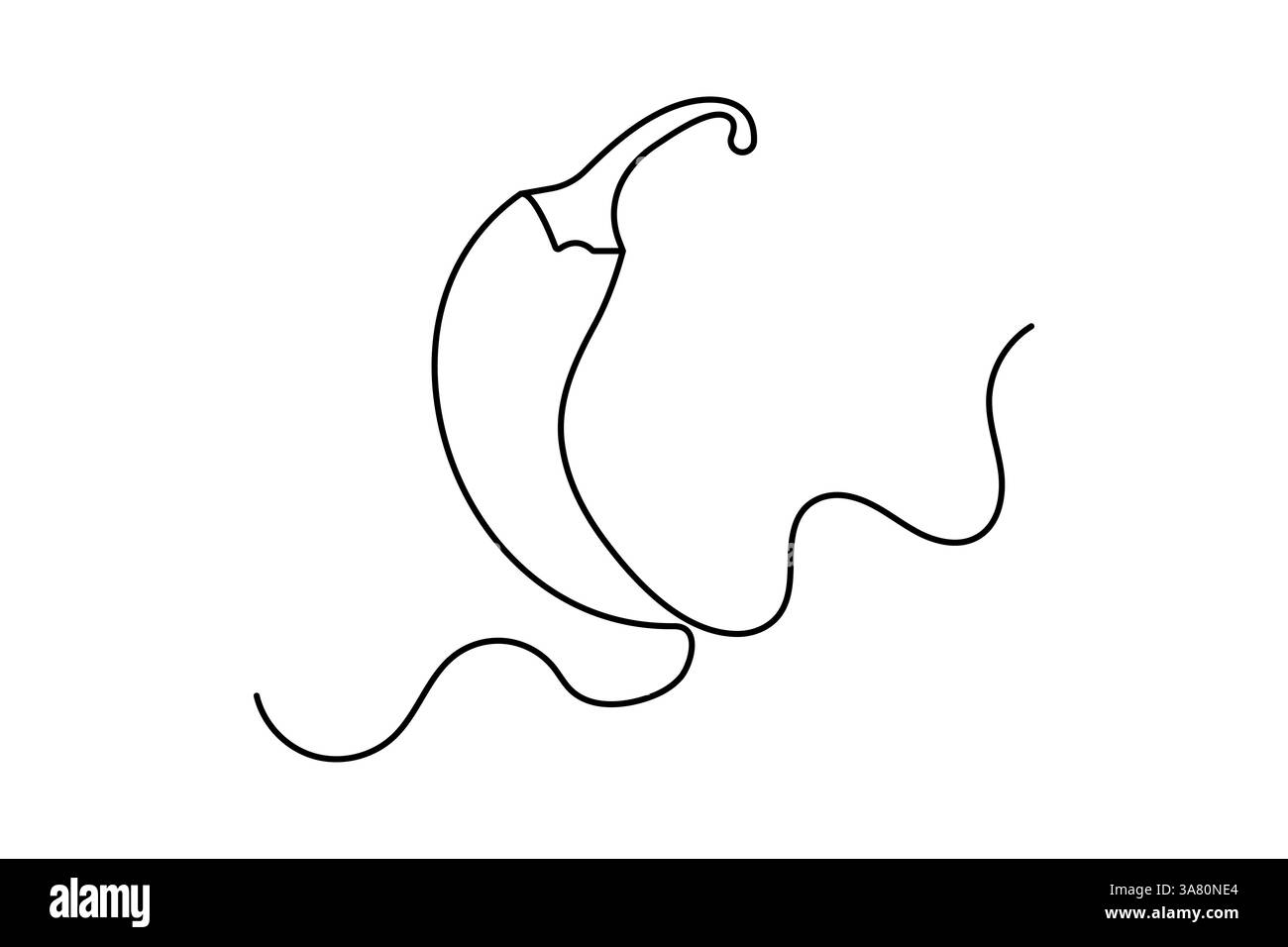 Modern chili sketch hi-res stock photography and images - Alamy