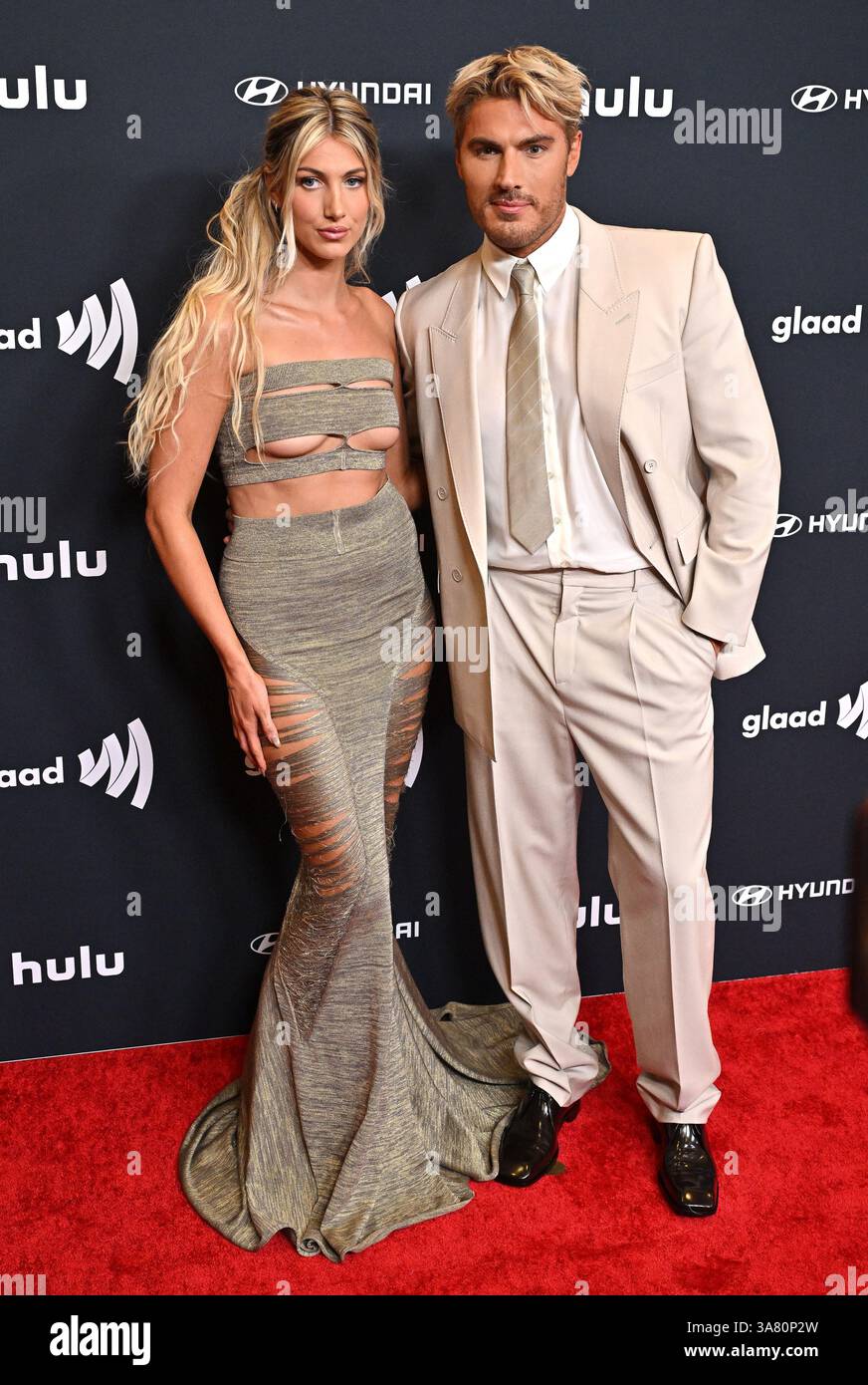 Beverly Hills, USA. 27th Mar, 2025. Kitty-blu Appleton and Chris ...