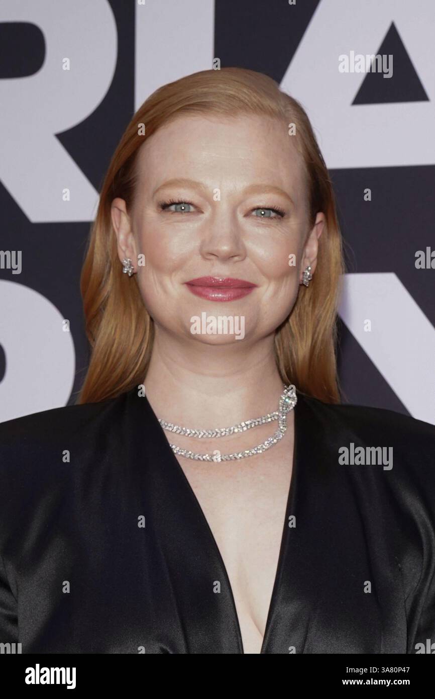Ny. 27th Mar, 2025. Sarah Snook at arrivals for THE PICTURE OF DORIAN ...