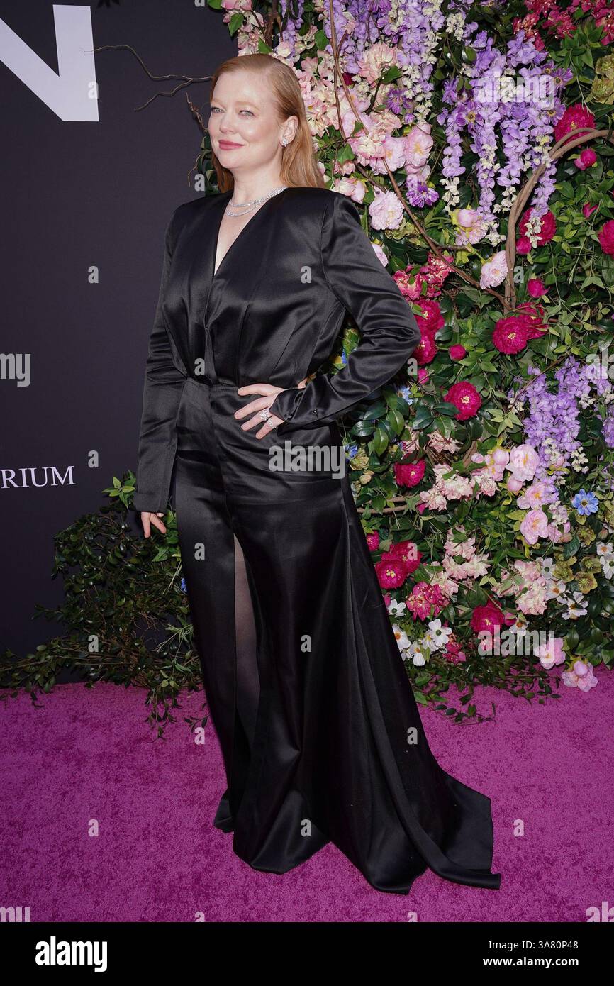 Ny. 27th Mar, 2025. Sarah Snook at arrivals for THE PICTURE OF DORIAN ...
