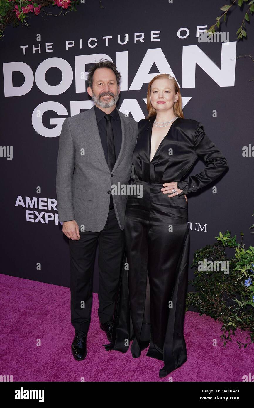 Ny. 27th Mar, 2025. Dave Lawson, Sarah Snook at arrivals for THE ...