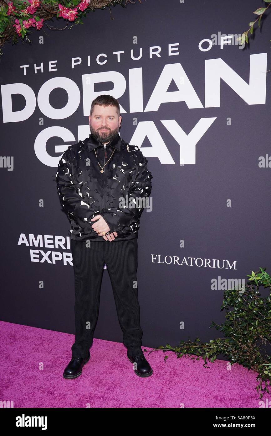 Ny. 27th Mar, 2025. Kip Williams at arrivals for THE PICTURE OF DORIAN ...