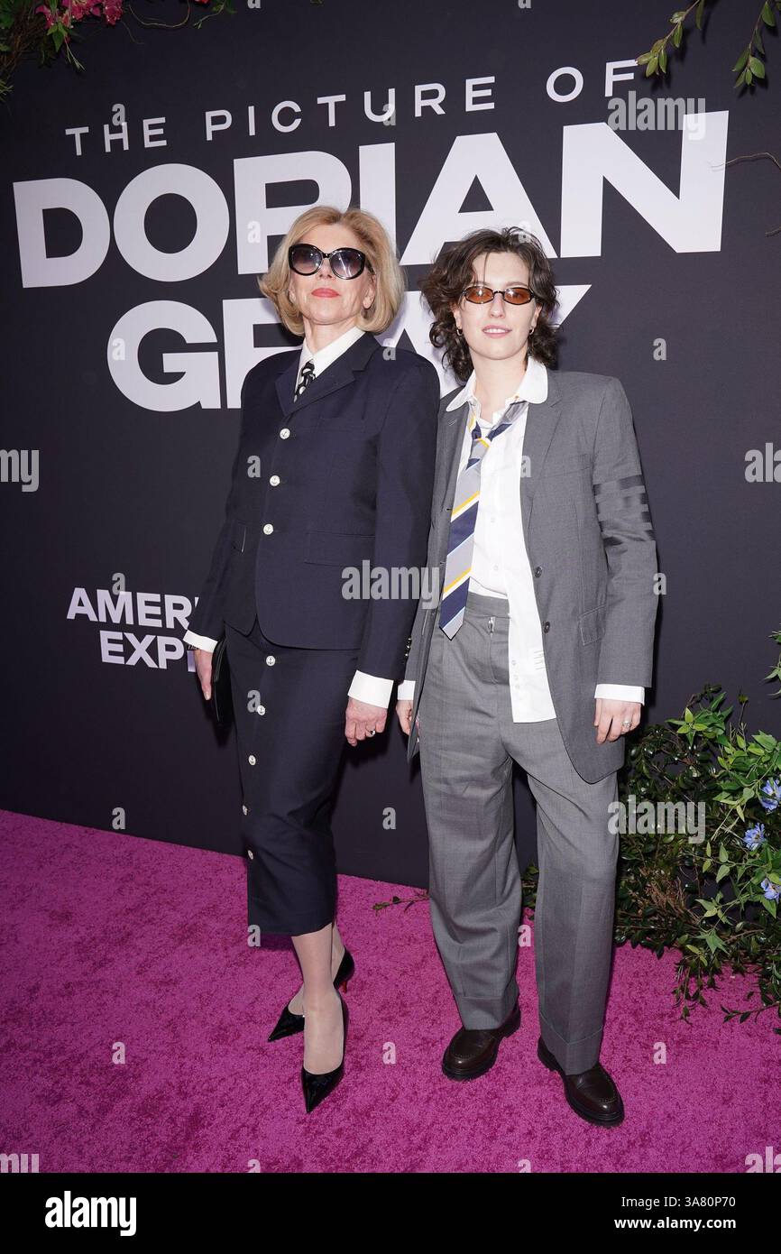 Ny. 27th Mar, 2025. Christine Baranski, King Princess at arrivals for ...