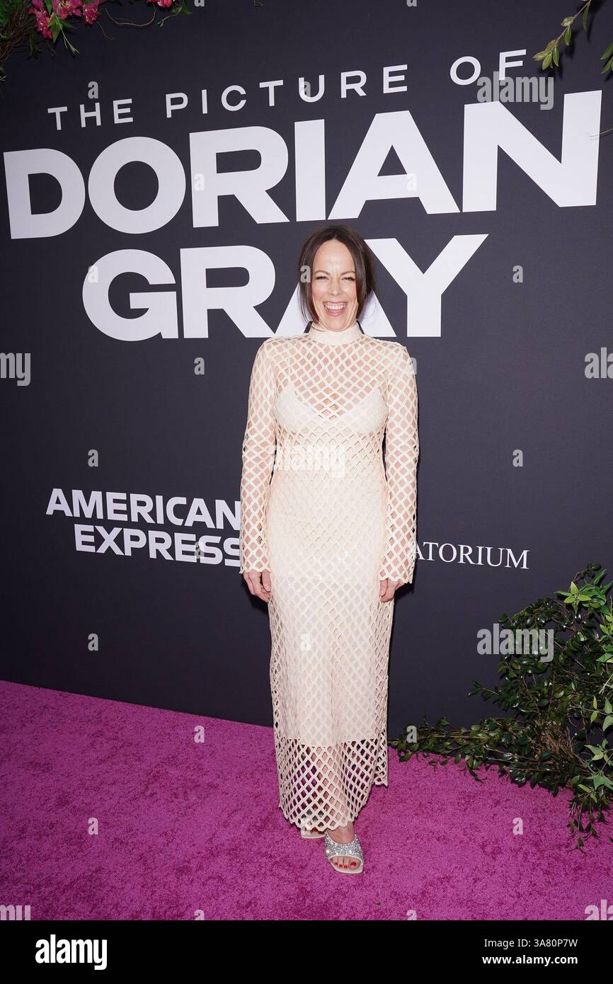 Ny. 27th Mar, 2025. Leslie Kritzer at arrivals for THE PICTURE OF ...