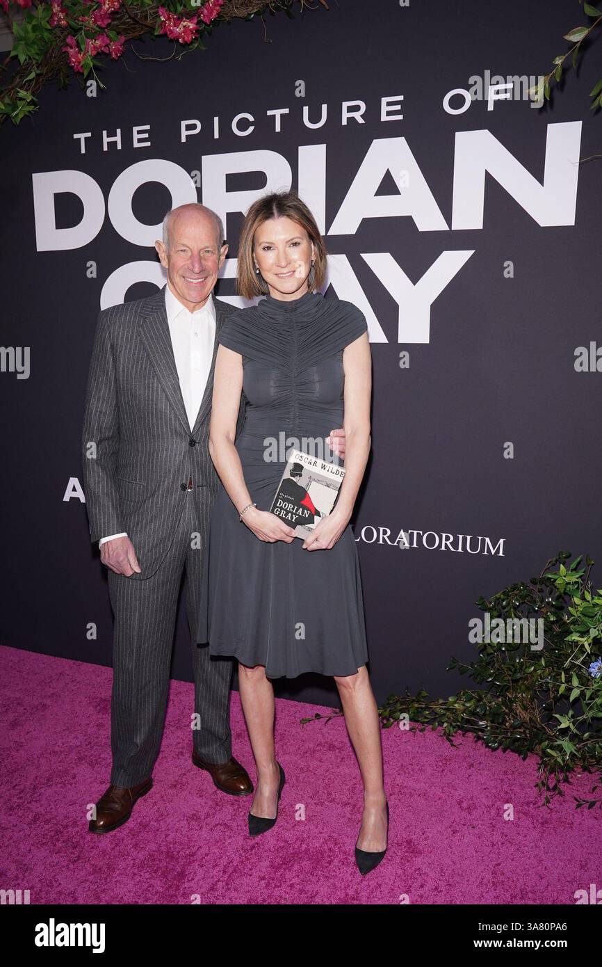 Ny. 27th Mar, 2025. Jonathan Tisch, Lizzie Tisch at arrivals for THE ...