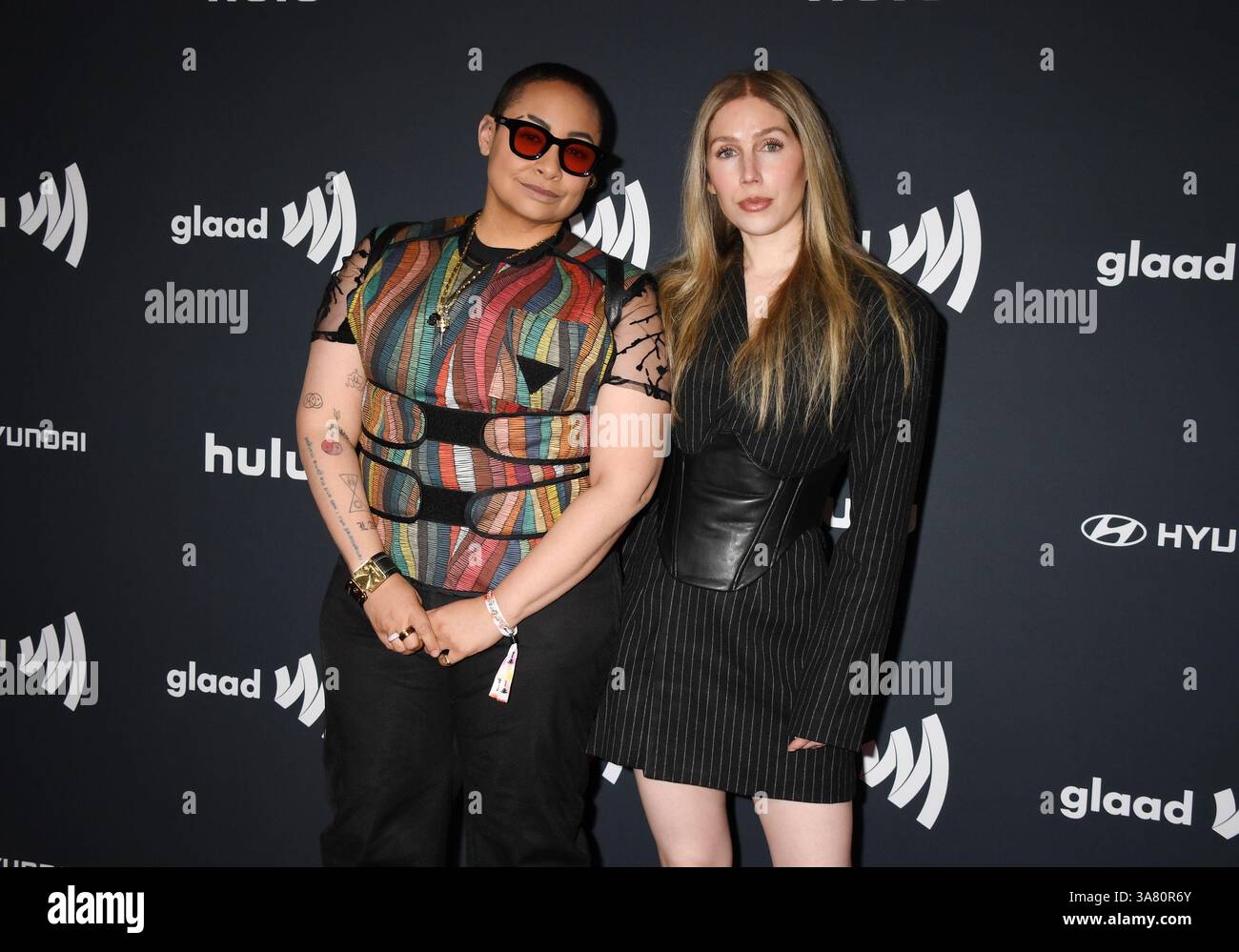 Beverly Hills, Ca. 27th Mar, 2025. Raven-Symon and Miranda Pearman ...