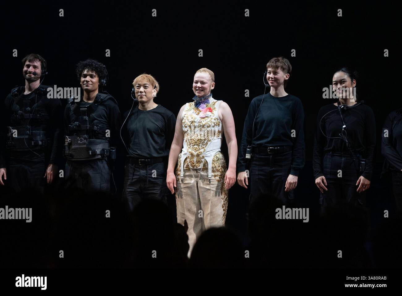 Benjamin Sheen, from left, Luka Kain, Clew, Sarah Snook, Natalie Rich ...