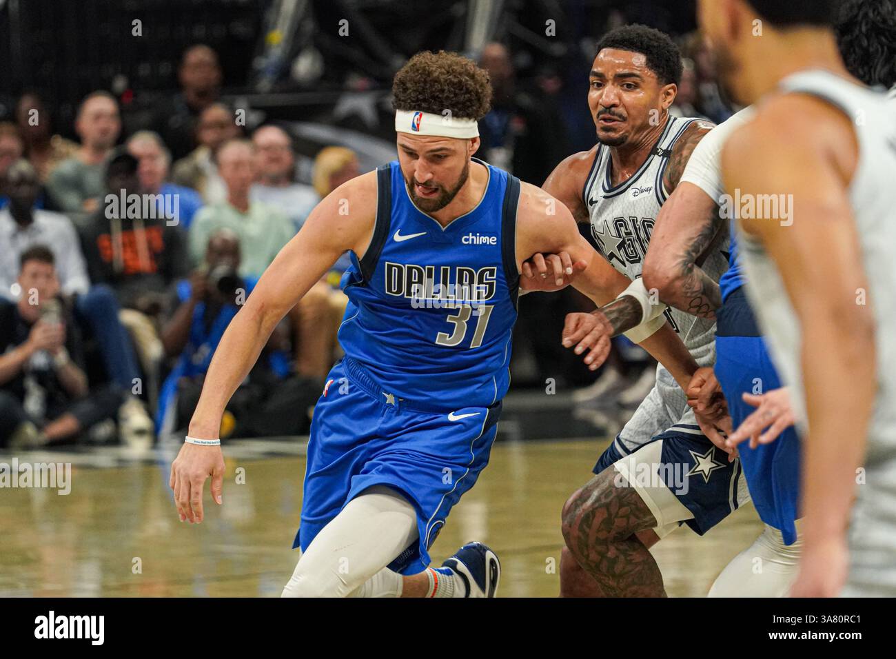 Orlando, Florida, USA, March 27, 2025, Dallas Mavericks guard Klay ...