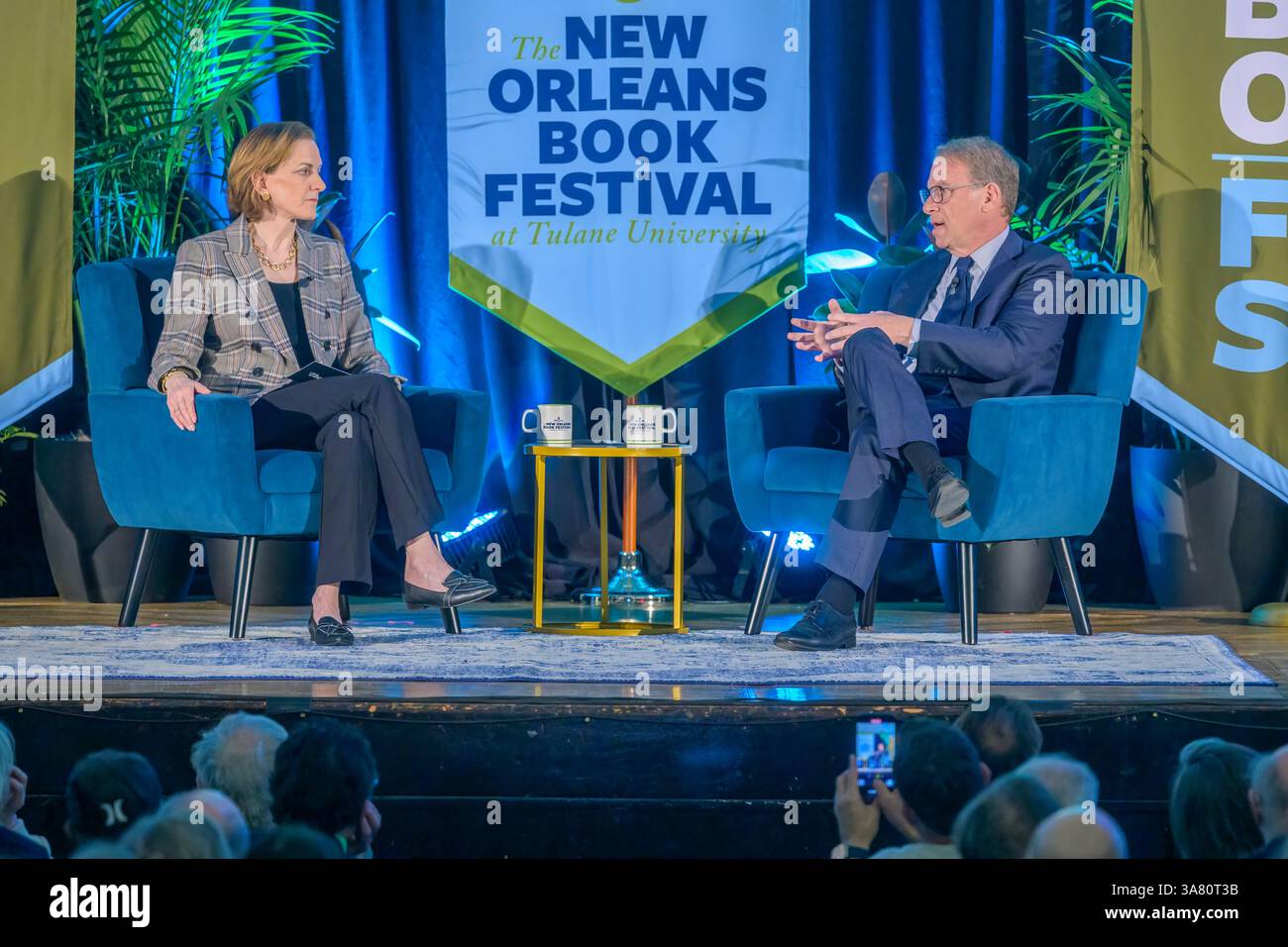 NEW ORLEANS, LA, USA - MARCH 27, 2025: The Atlantic Magazine Editor ...
