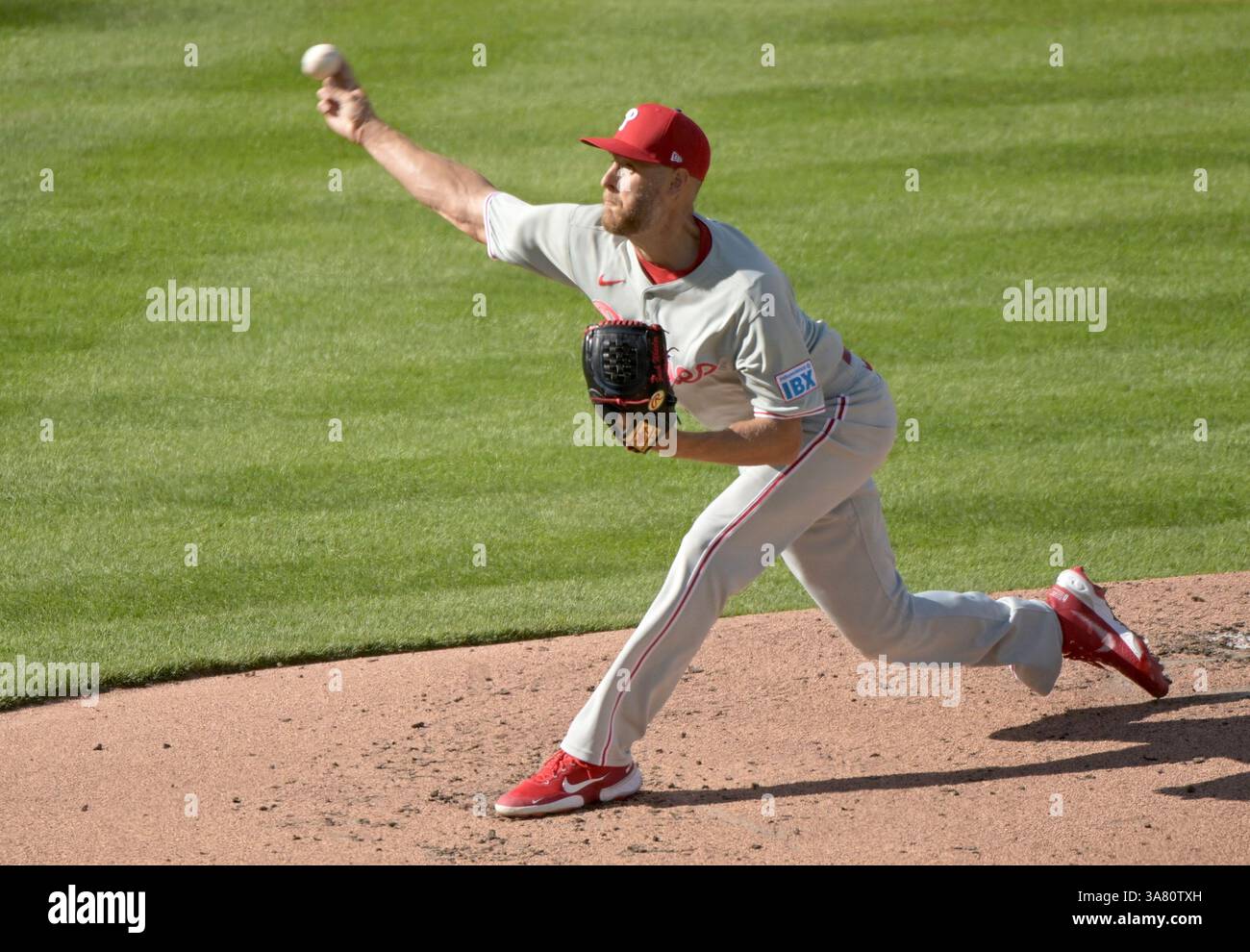 WASHINGTON, DC - MARCH 27: Philadelphia Phillies starting pitcher Zack ...