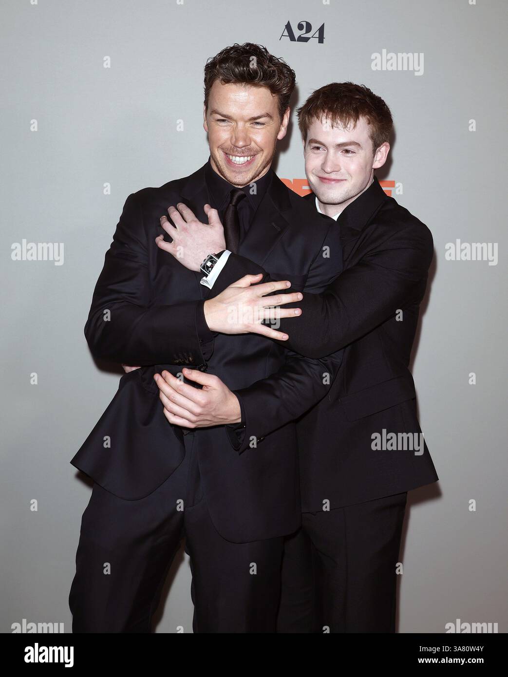 Los Angeles, USA. 27th Mar, 2025. Will Poulter, Kit Connor arrives at ...