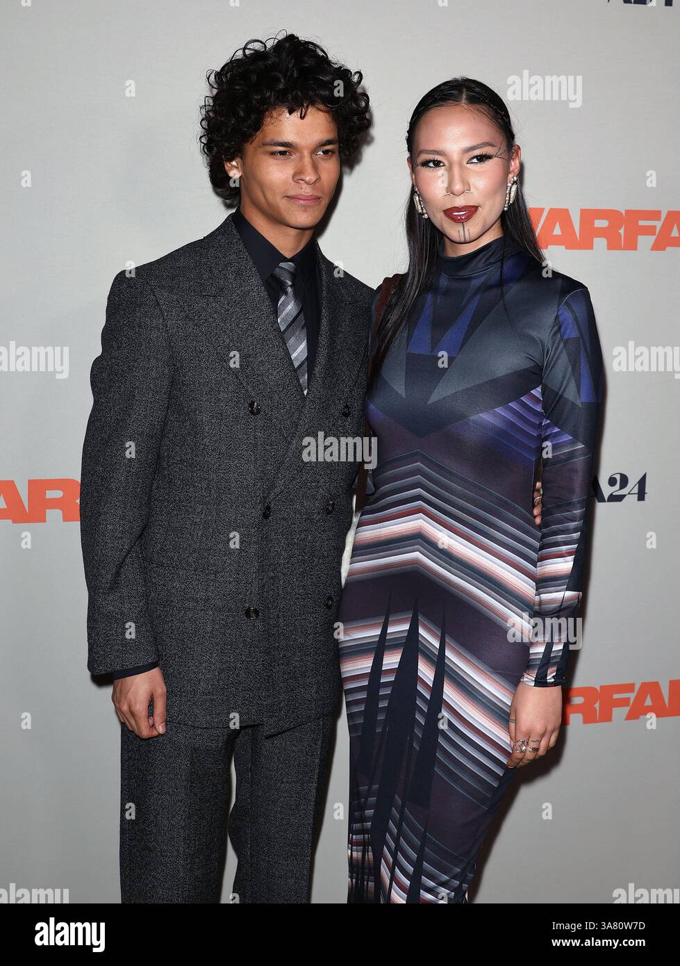 D'Pharaoh Woon-A-Tai, Quannah Chasinghorse arrives at The Los Angeles ...