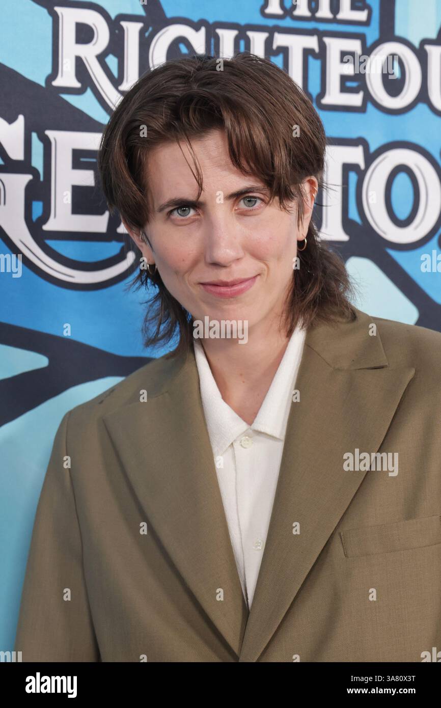 E.R. Fightmaster attends the final season premiere of HBO Original ...