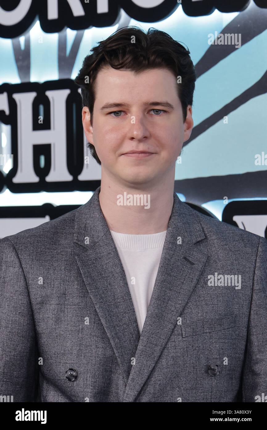 Nicholas Heffelfinger attends the final season premiere of HBO Original ...