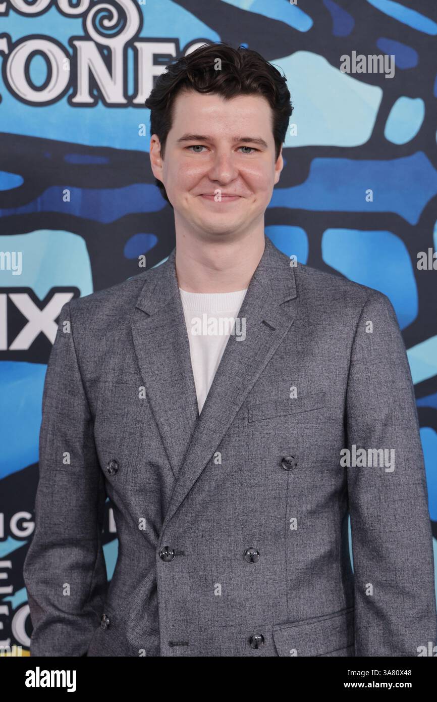 Nicholas Heffelfinger attends the final season premiere of HBO Original ...