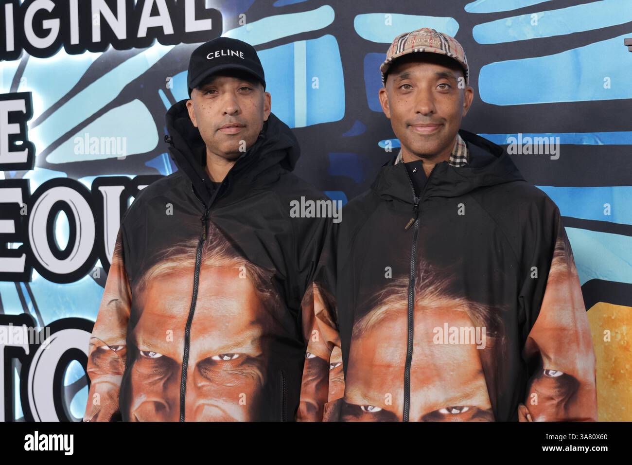 Atiba Jefferson and Ako Jefferson attends the final season premiere of ...