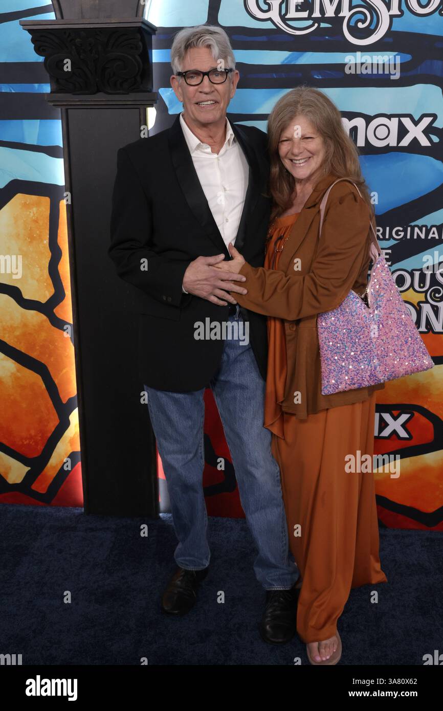 Eric Roberts and Eliza Roberts attends the final season premiere of HBO ...