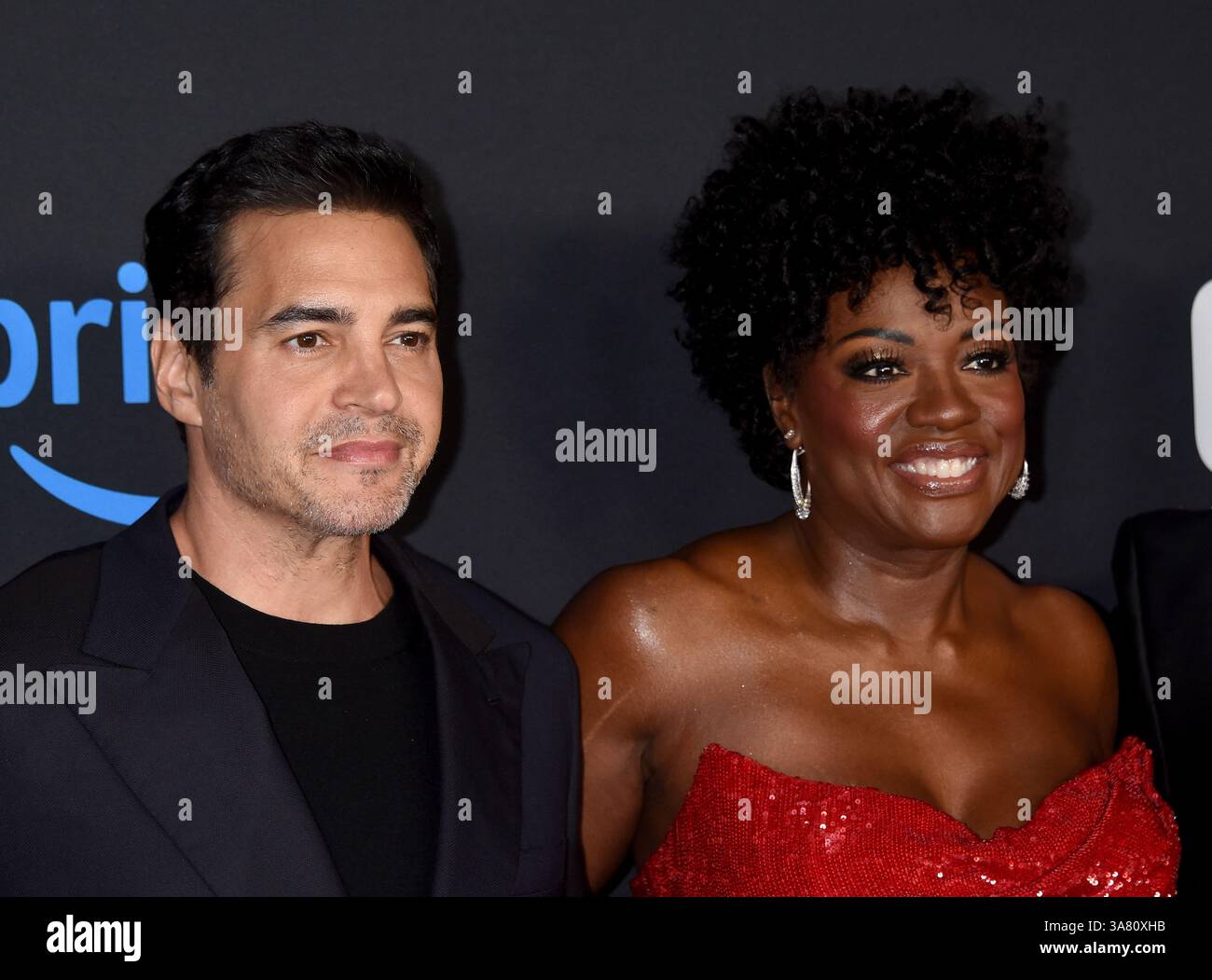 Ramon Rodriguez and Viola Davis arriving to Amazon MGM Studios “G20 ...