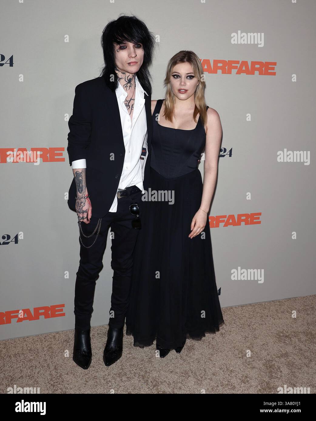 Johnnie, Guilbert, Grace Dien arrives at The Los Angeles Red Carpet ...