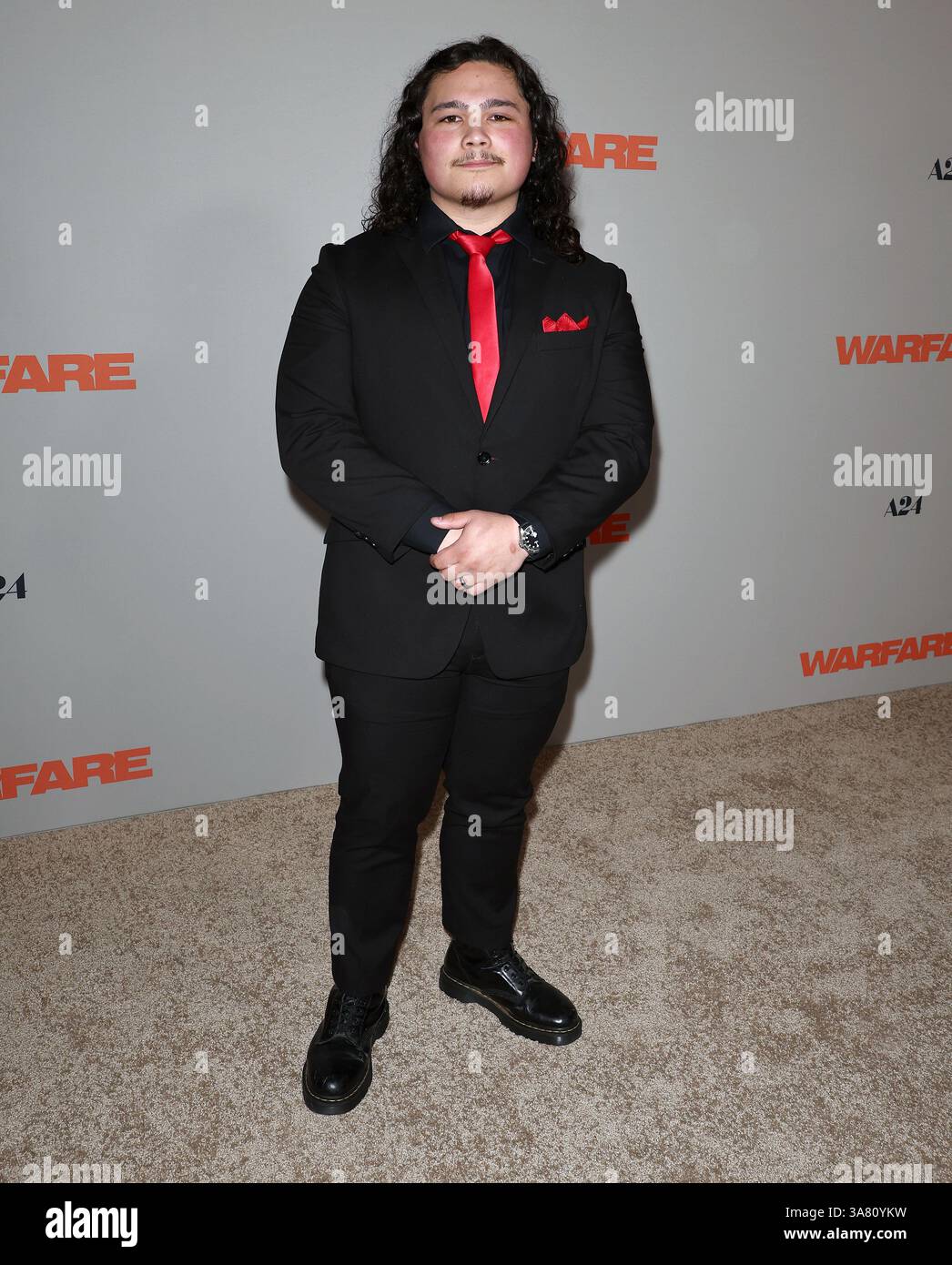 Los Angeles, USA. 27th Mar, 2025. Bryson Wear arrives at The Los ...