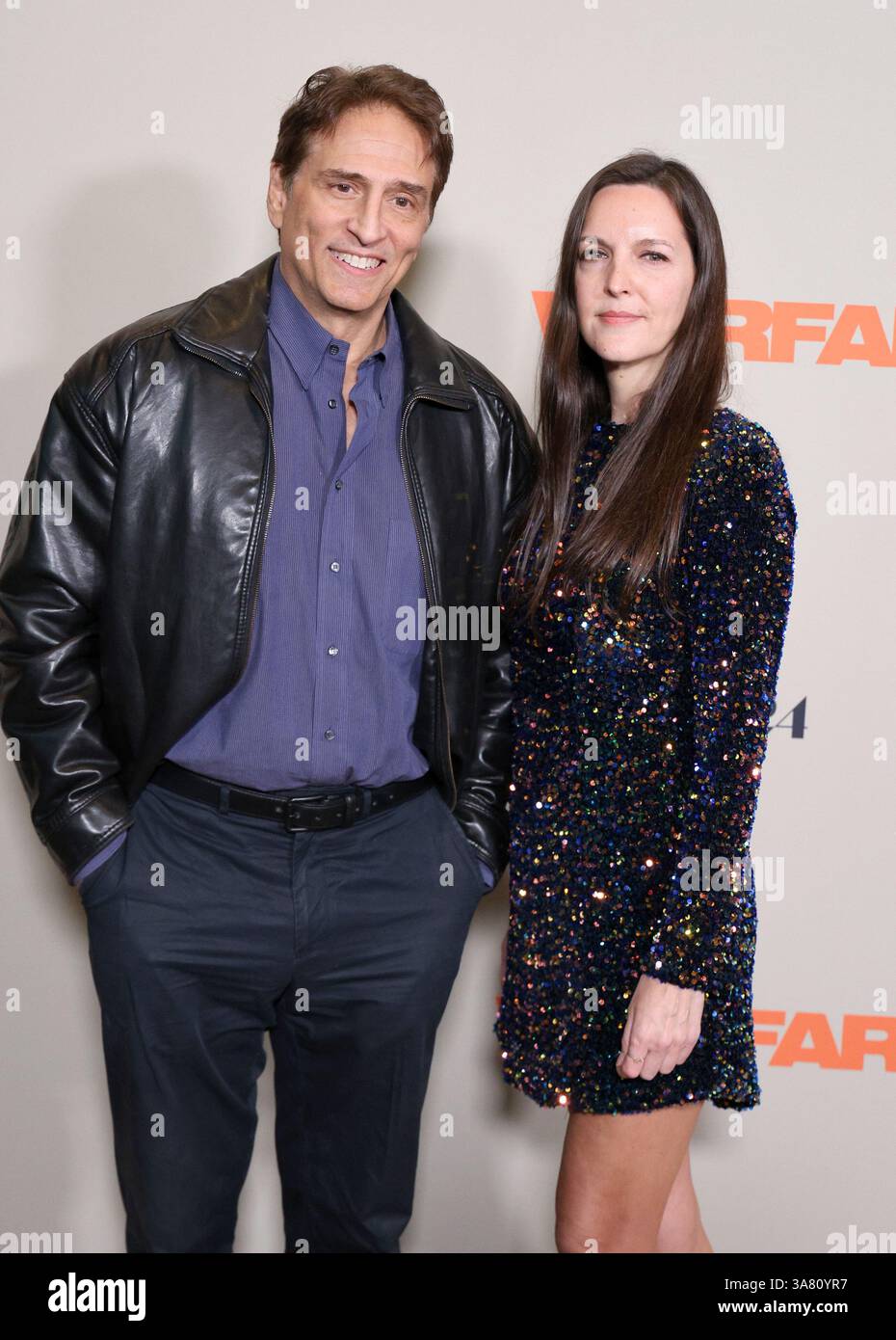 Vincent Spano at the Los Angeles premiere of A24's 'Warfare' held at ...