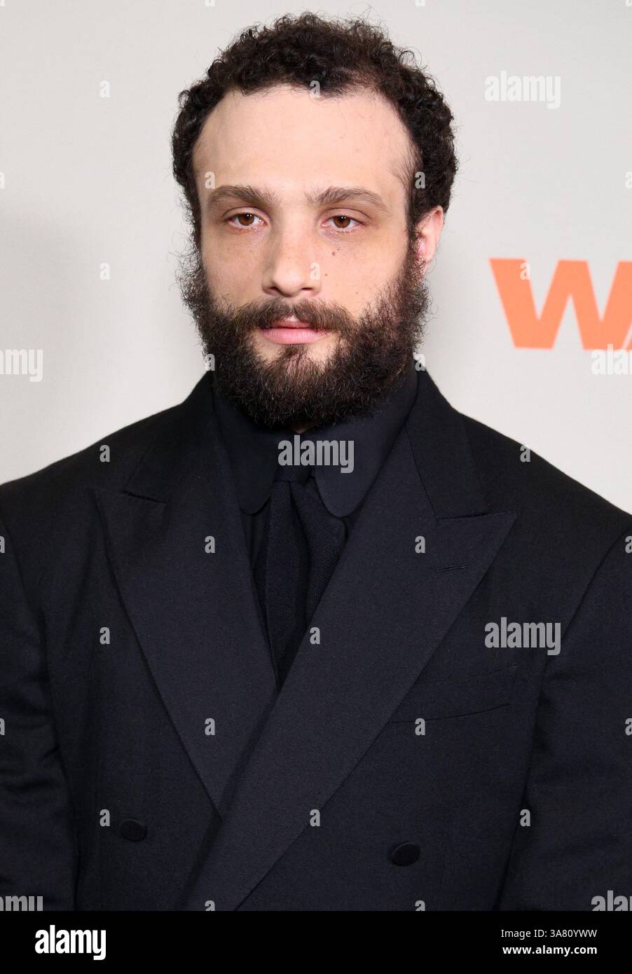 Cosmo Jarvis at the Los Angeles premiere of A24's 'Warfare' held at the ...