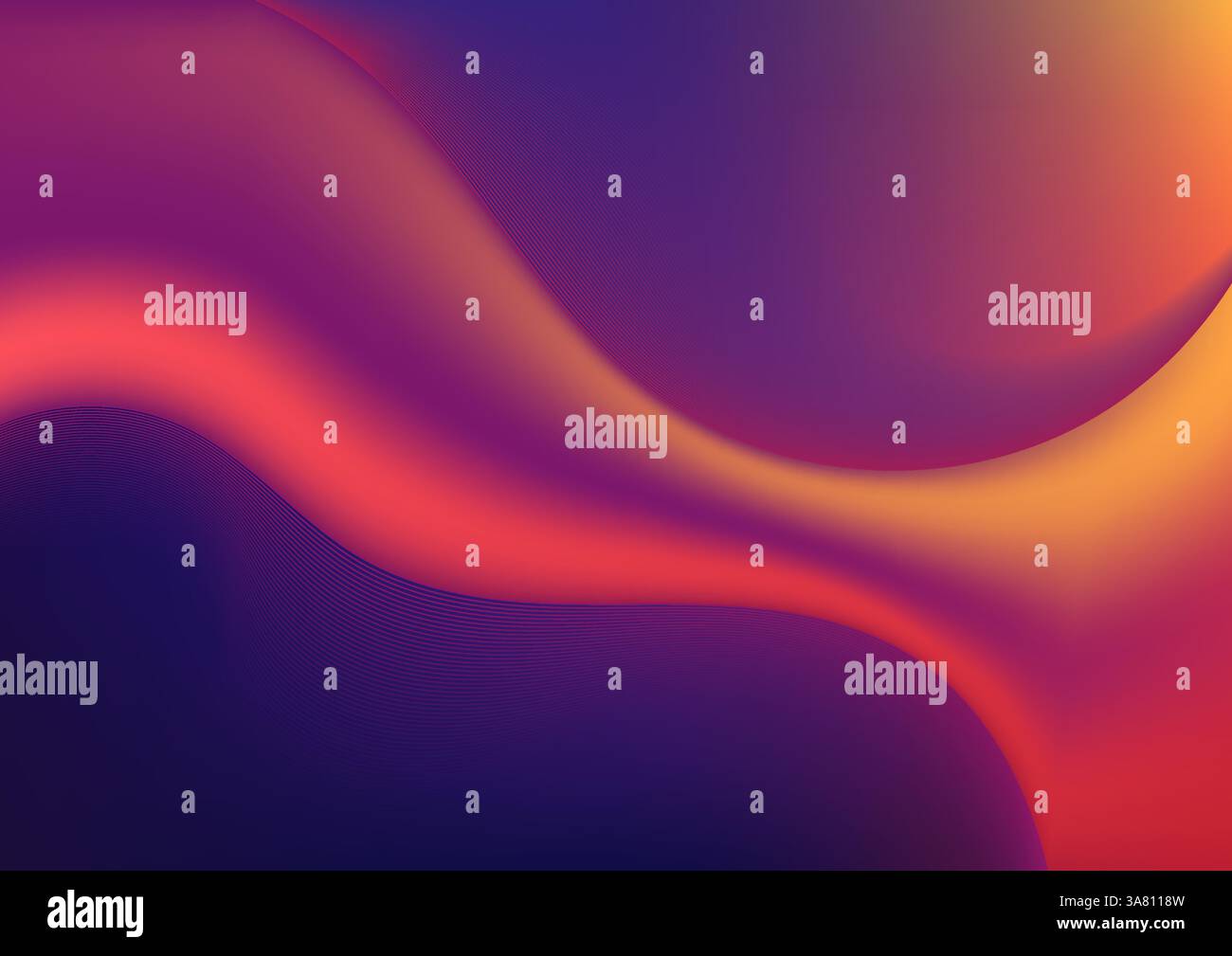 vibrant abstract background featuring fluid waves of gradient colors transitioning from deep ...